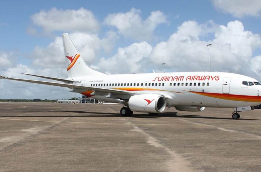 SLM 航空公司新的波音737-800已到达苏里南 - 洵南中文网｜广义堂